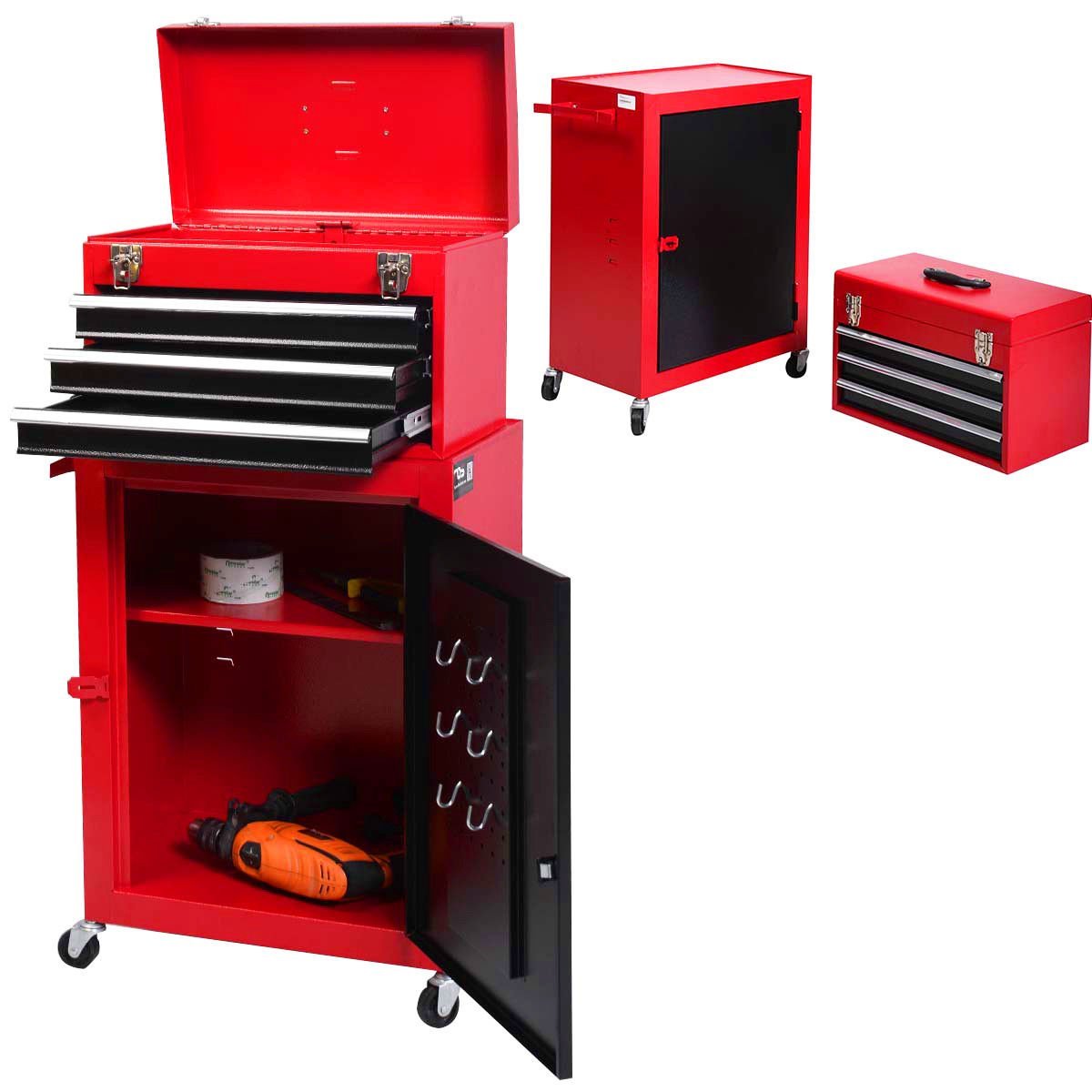 Giantex 2 Piece Mini Tool Chest1 Carnoah