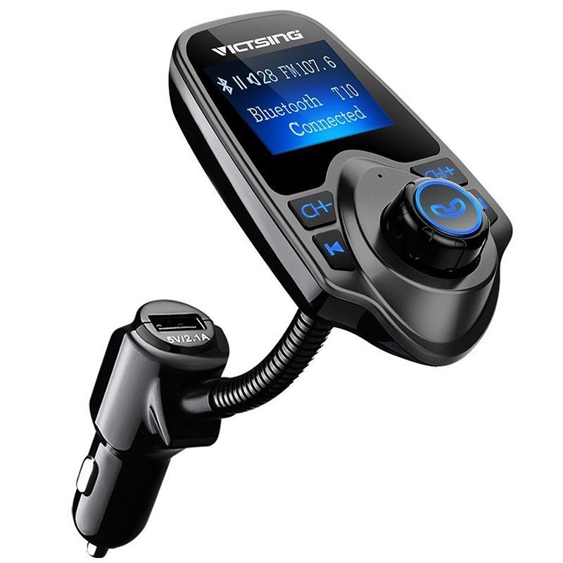 VicTsing Bluetooth FM Transmitter Wireless In-Car0 – CarNoah